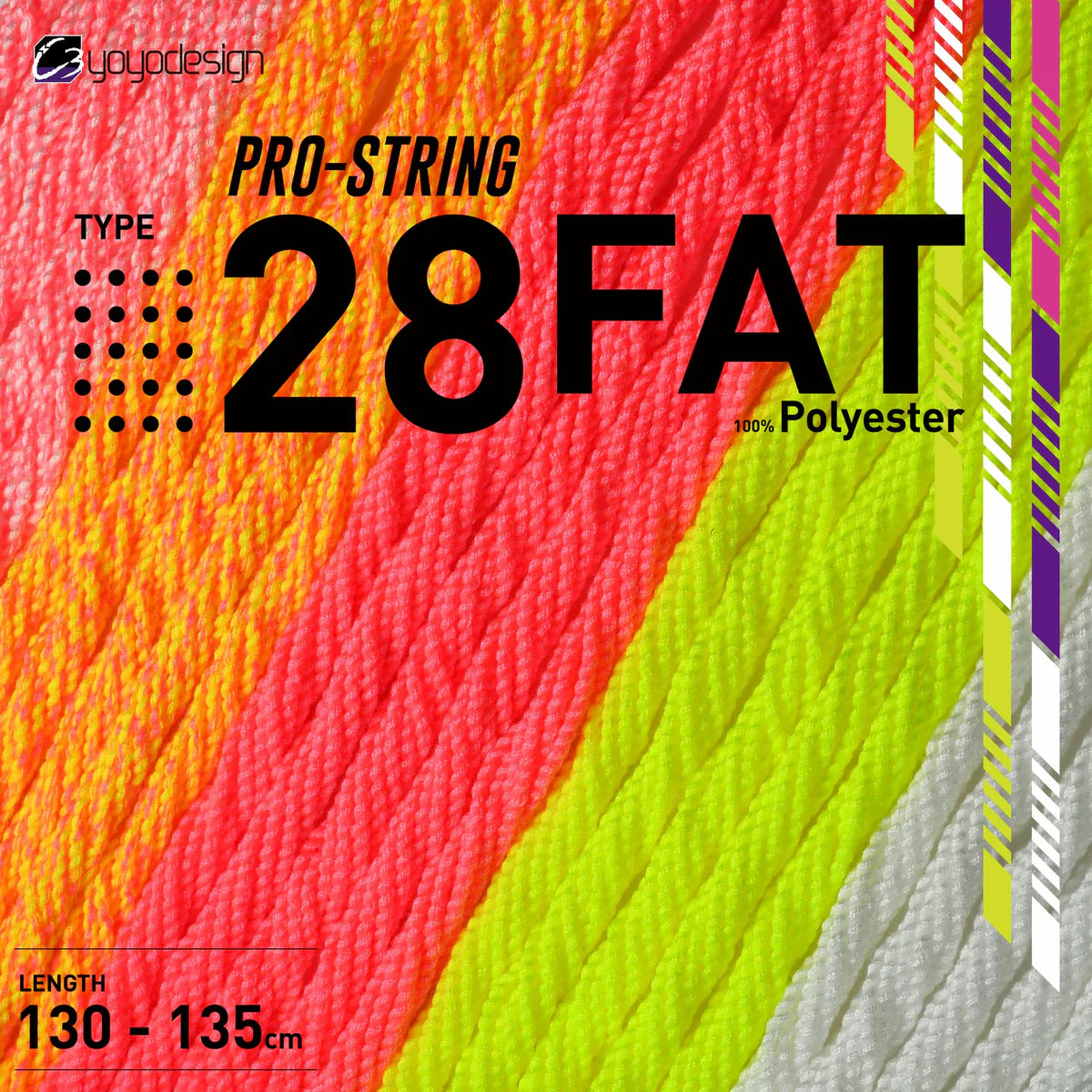 C3Yoyodesign 28Fat Pro-String Swirl Colour 50 Pack – TOPSYO